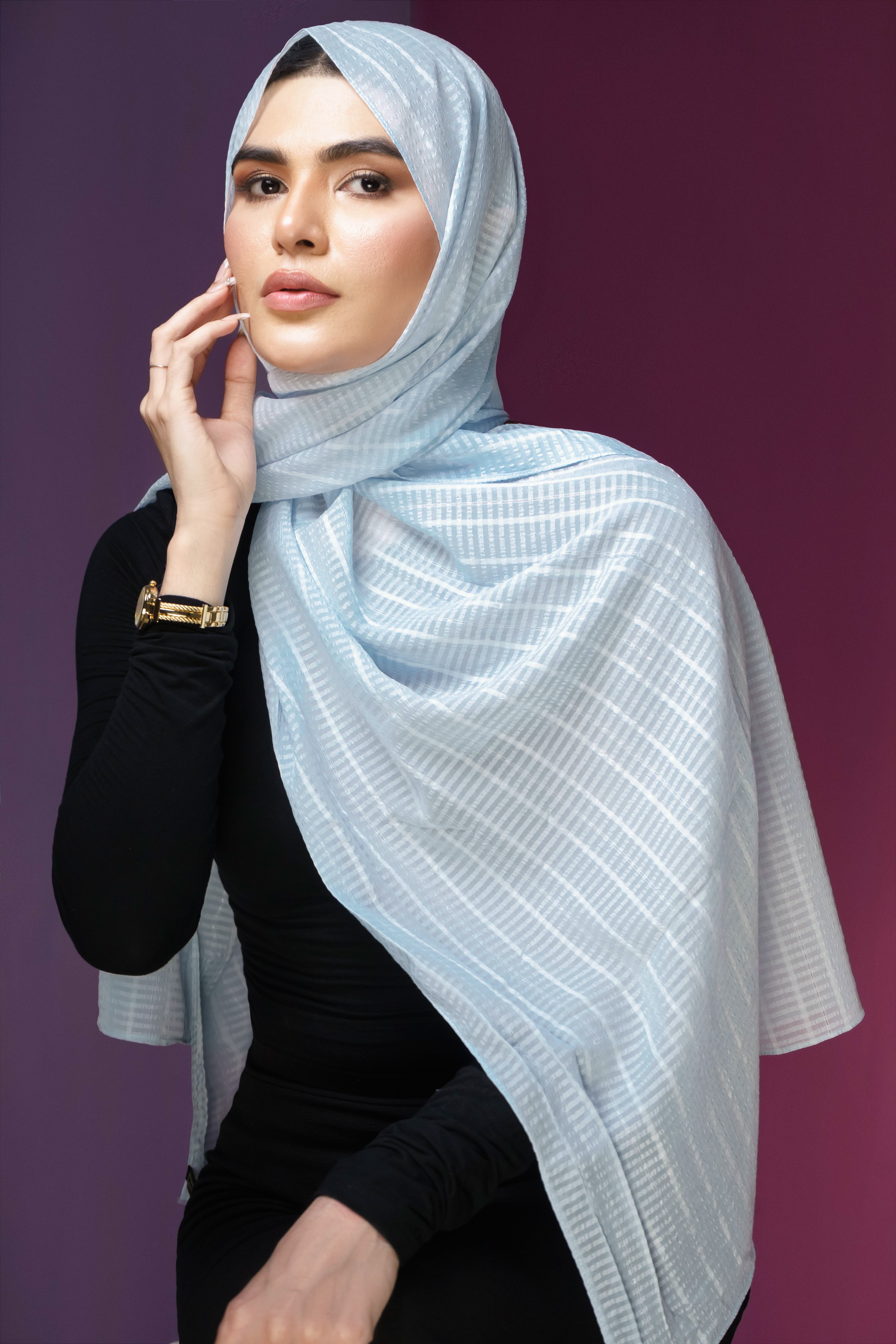 Self Design Chiffon - Sky – TGM - Online Store