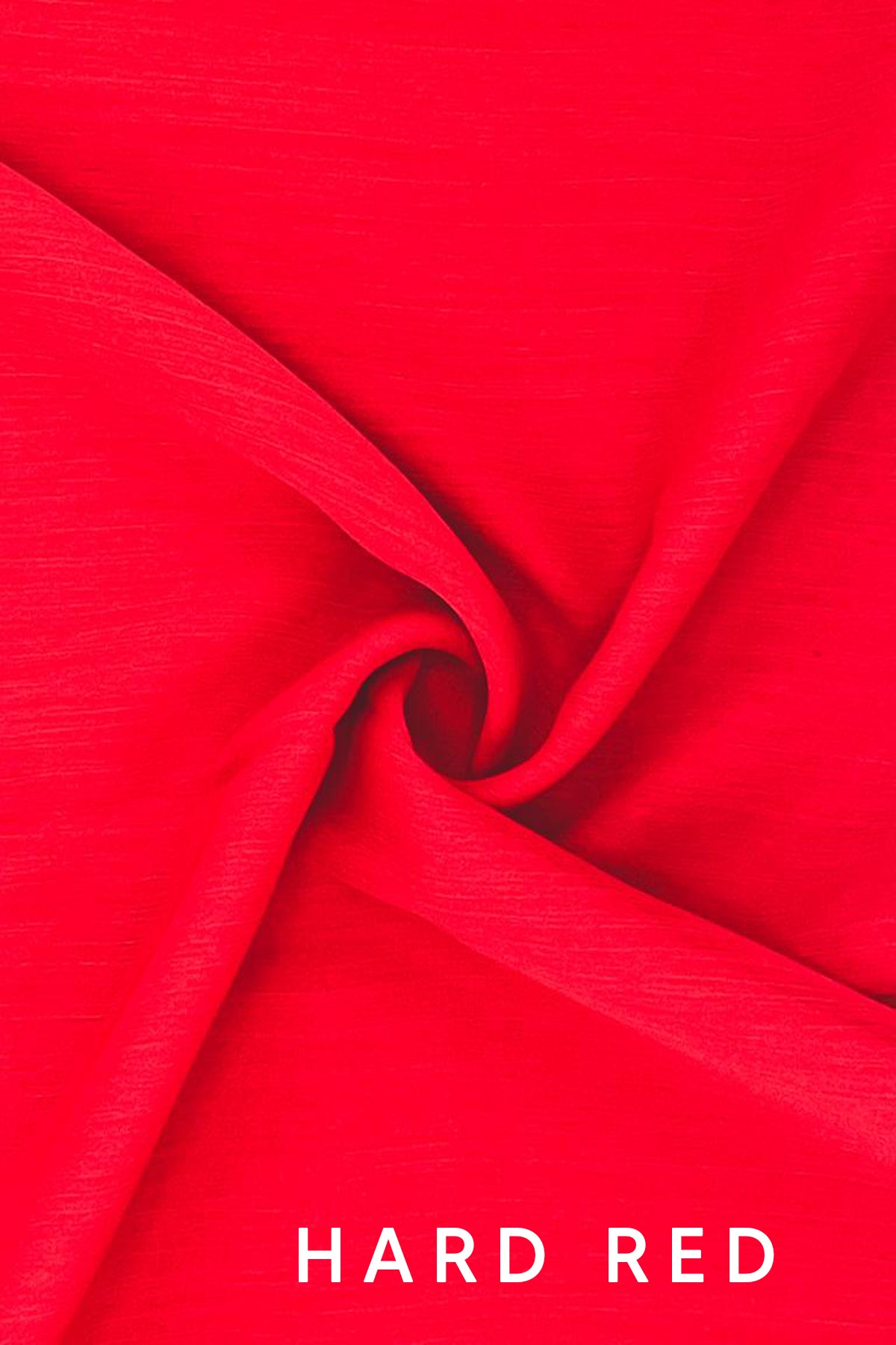 Crinkle Chiffon - Hard Red – TGM - Online Store